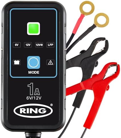 Ring RSC806, 6 Amp Battery Charger and Maintainer. 6V & 12V Smart ...