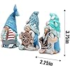 Amazon.com: Hodao Coastal Nautical Gnome Figurines Set, Ocean Theme ...