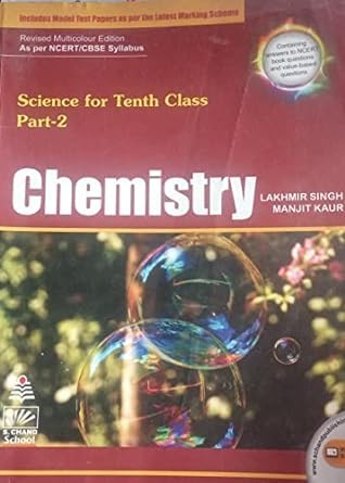 Lakhmir Singh Science Chemistry Part 2 Class 10 (Second Hand & Used ...