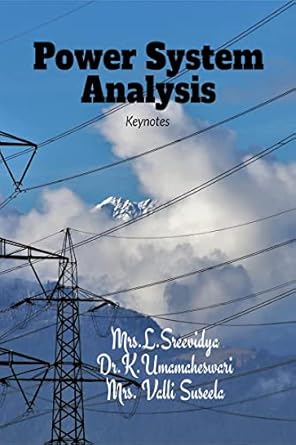 POWER SYSTEM ANALYSIS: Key Notes for Anna University Syllabus: Amazon ...