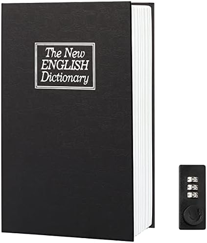 Home Dictionary Diversion Metal Secret Safe Lock Box,Hidden Safe，Stash ...