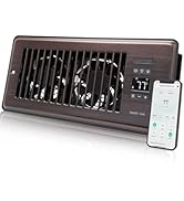 Howeall Super Quiet Register Booster Fan 4" x 10" - Intelligent ...