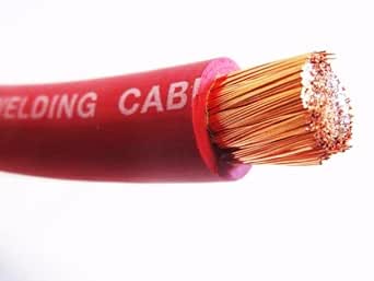 Amazon.com: VuDung Store 15' #1 AWG EXCELENE WELDING/BATTERY CABLE RED 600V COPPER 19082022 ...