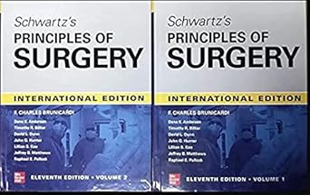 Buy SCHWARTZ'S PRINCIPLES OF SURGERY 2-volume set 11th edition Book ...