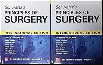 Buy SCHWARTZ'S PRINCIPLES OF SURGERY 2-volume set 11th edition Book ...