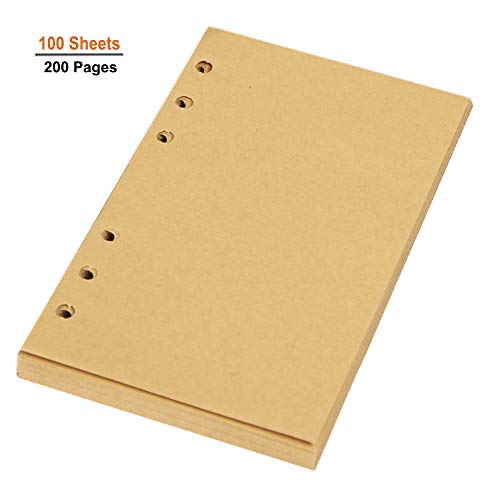 Snapklik.com : A5 Refill Paper For Vintage Sketchbook Notebook,Blank ...
