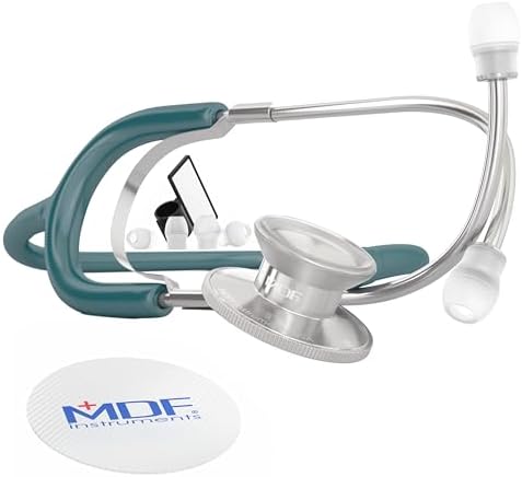 MDF Dual Head Stethoscope- Aqua Green (MDF74709) : Amazon.in ...