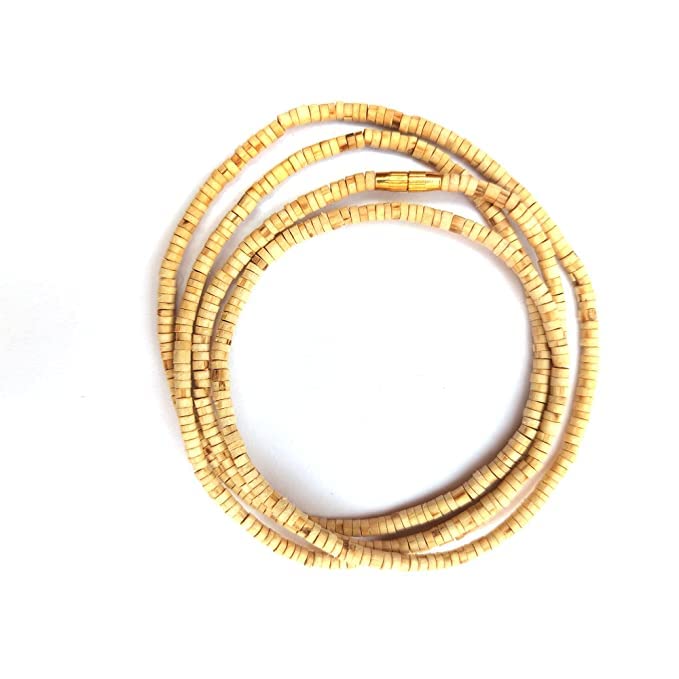 Original Tulsi Kanthi Mala - Two Round Simple Tulsi Mala, 34 Inch ...