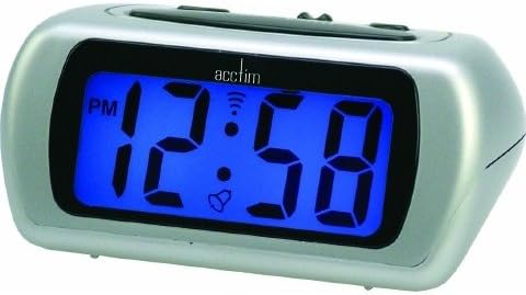 Acctim 12340 Auric LCD Alarm Clock AM/PM Indicator Crecendo alarm with ...
