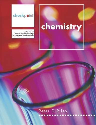 Amazon.com: Checkpoint Chemistry Pupil's Book: 9780719580659: Riley ...