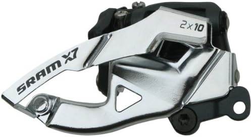 Amazon.com : SRAM X7 2x10 DM-S3 front derail, dual-pull (24/38t) : Bike ...