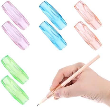 Amazon.com : Pencil Grippers for Handwriting, 8PCS Silicone Pencil ...