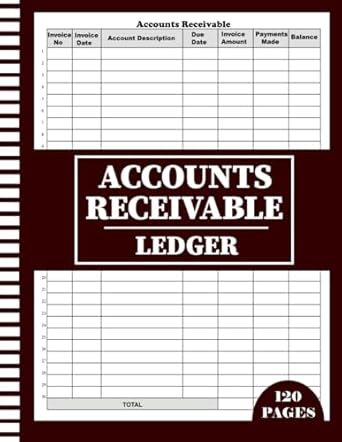 Amazon.com: Accounts Receivable Ledger: Simple Accounts Receivable ...