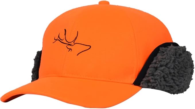 EDTREK Windproof and Waterproof Winter Hat with Sherpa Lined Ear Flap ...