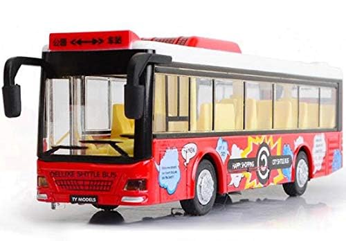 ARNIYAVALA London Bus Toy for Kids, Die Cast Alloy Pull Back Vehicles ...