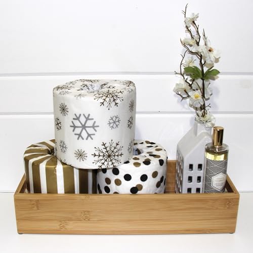 Amazon.com: Decorative Toilet Paper Covers, 9 Paper Wraps, 3 of Each of ...