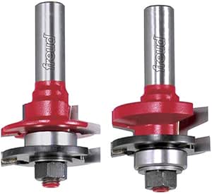 Freud 99-264 11/16-Inch Bevel Rail and Stile Router Bit Set - Amazon.com