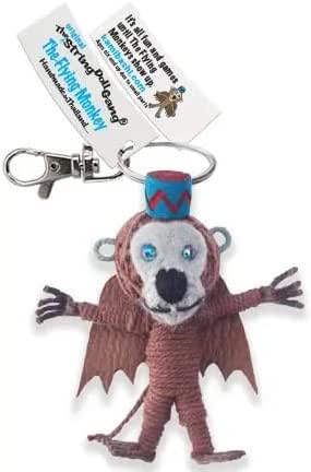 Amazon.com: Kamibashi Flying Monkey Original String Doll Gang Keychain ...