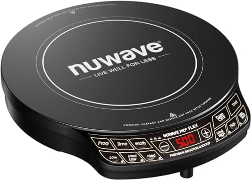 Amazon.com: Nuwave Pro Chef Induction Cooktop, Portable, Large 8 ...
