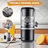 Amazon.com: Electric Citrus Juicer Portable Rechargeable Juicer ...