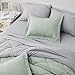 Amazon.com: Bedsure Sage Green Twin Comforter Sets - 5 Pieces ...