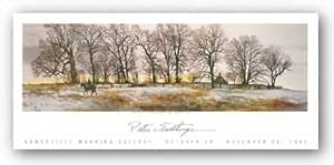 Amazon.com: Hedgerow Art Print Poster by Peter Sculthorpe Landscape ...