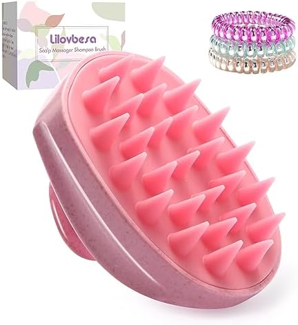 Amazon.com : Lilovbesa Scalp Massager Shampoo Hair Brush, Scalp ...