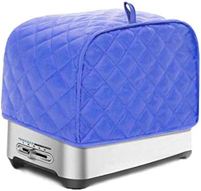 Amazon.com : 4 slice Toaster Cover, Polyester Fabric Quilted Four Slice ...