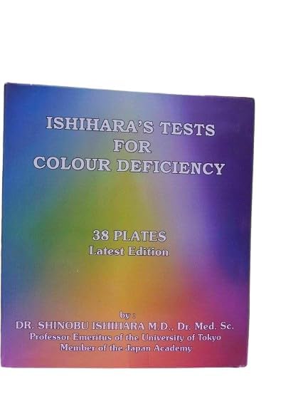 Buy AjantaExports Ishihara Book Color Vision Test Ishihara Plates ...