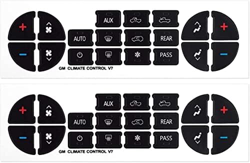 Amazon.com: AtticZone AC Dash Button Repair Kit Stickers Decals ...