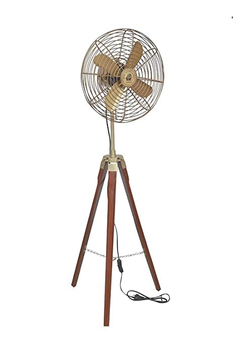 Buy Riborn Instruments Handmade Floor Fan Antique, Royal Navy Fan With ...