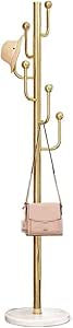 Amazon.com: Coat Rack 71.6 Inch Modern Metal Coat Rack with 6 Hooks ...