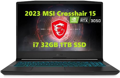 MSI Crosshair 15 Gaming Laptop Unboxing and Price in the USA: QHD ...
