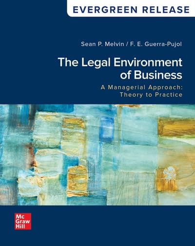 Loose Leaf for The Legal Environment of Business, A Managerial Approach ...