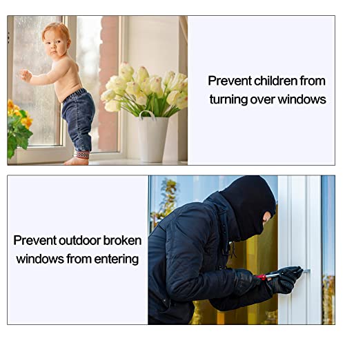 Sliding Window Locks, Window Stopper Restrictor with Key Adjustable ...