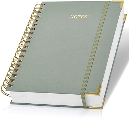 Aesthetic Thick Spiral Notebook Journal For Women in B5 Format - Modern ...