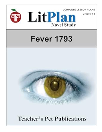 LitPlan Novel Study Fever 1793 (LitPlan Novel Study Units ...