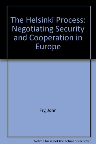 『The Helsinki Process: Negotiating Security and Cooperation - 読書メーター