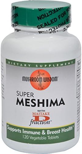 Amazon.com: Mushroom Wisdom Super Meshima 120 Tab : Health & Household