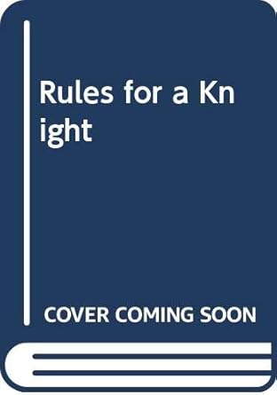 Amazon.in: Buy Rules for a Knight Book Online at Low Prices in India ...