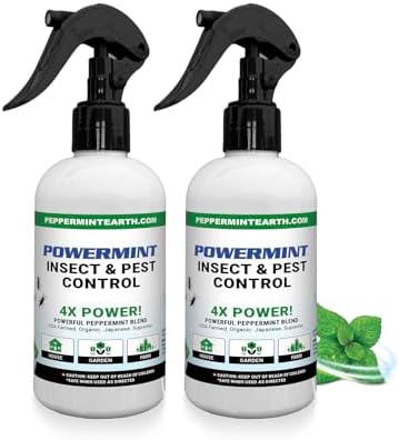 Amazon.com: Powermint Peppermint Oil Insect & Pest 8oz (Pack of 2 ...