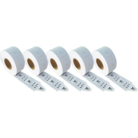 Amazon.com : Take a Number Tickets 5 Rolls of 2 Digits Turn O Matic ...