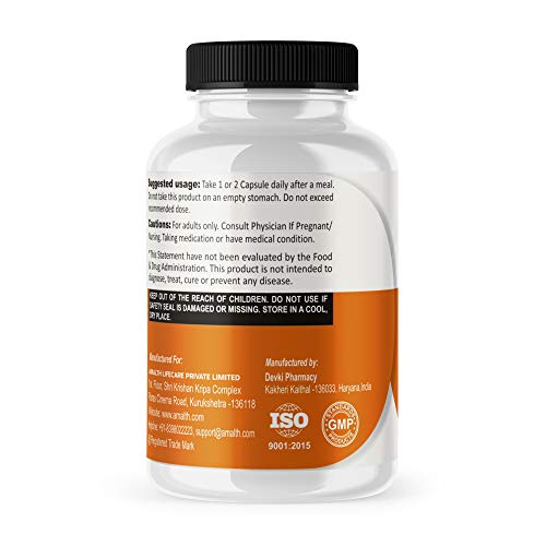 Harmala Extract for Skin, Nails and Hairs 250 mg Capsules for Healthy ...