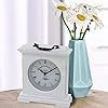 Amazon.com: Iconic Colonial Mantel Clock, Roman Numerals, Quartz ...