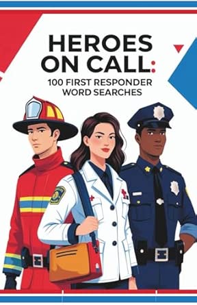 Heroes on Call: First Responder Word Search: Puzzle Book for Adults ...