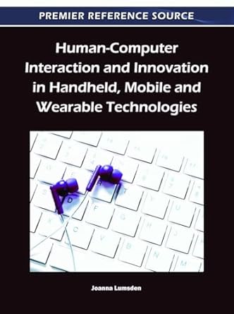 Amazon.com: Human-Computer Interaction and Innovation in Handheld ...