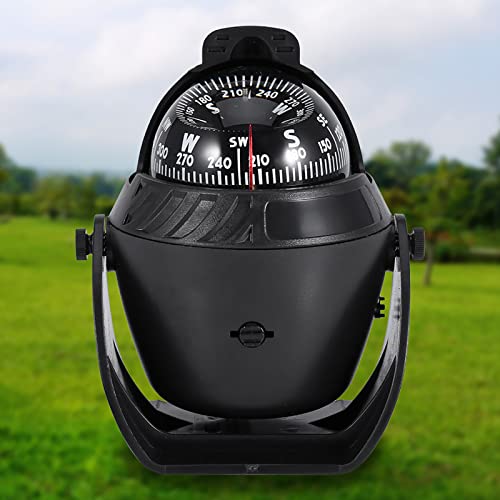 Digital Marine Compass Portable Car Compass High Precision LED Light ...