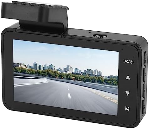 Auto-Dashcam, 3-Zoll-Dashboard-Recorder-Kamera mit Farbdisplay ...