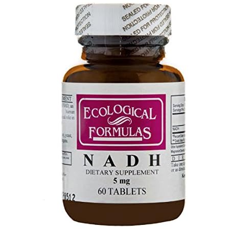 Amazon.com: Ecological Formulas Nadh Tablet, 5 mg, 120 Count : Health ...