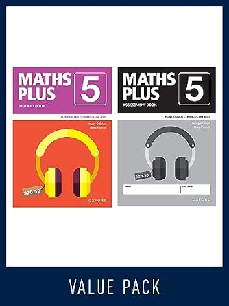 Maths Plus Australian Curriculum Value Pack Year 5: Harry O'Brien ...